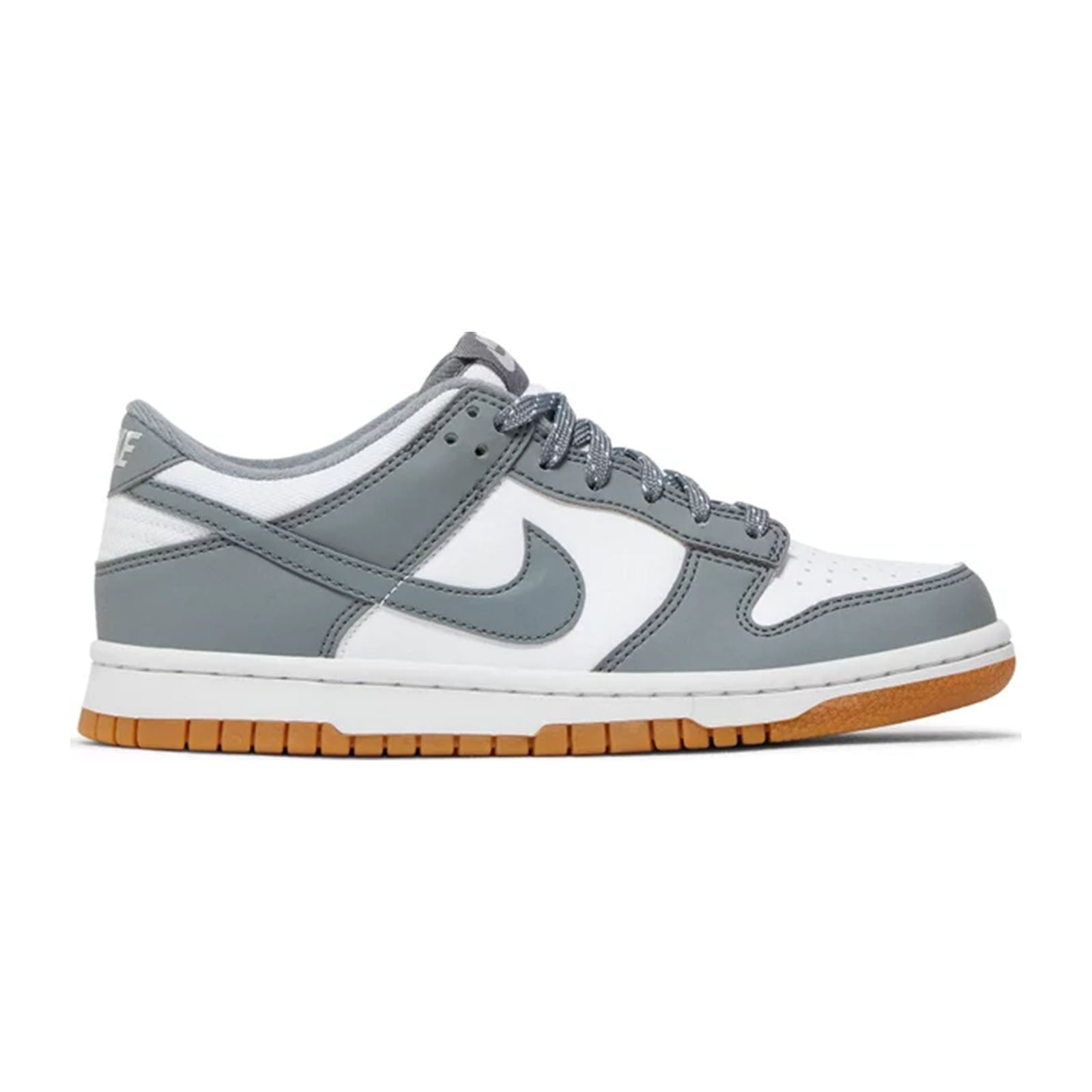 Nike Dunk Low (GS), Reflective Grey – Impossible Kicks