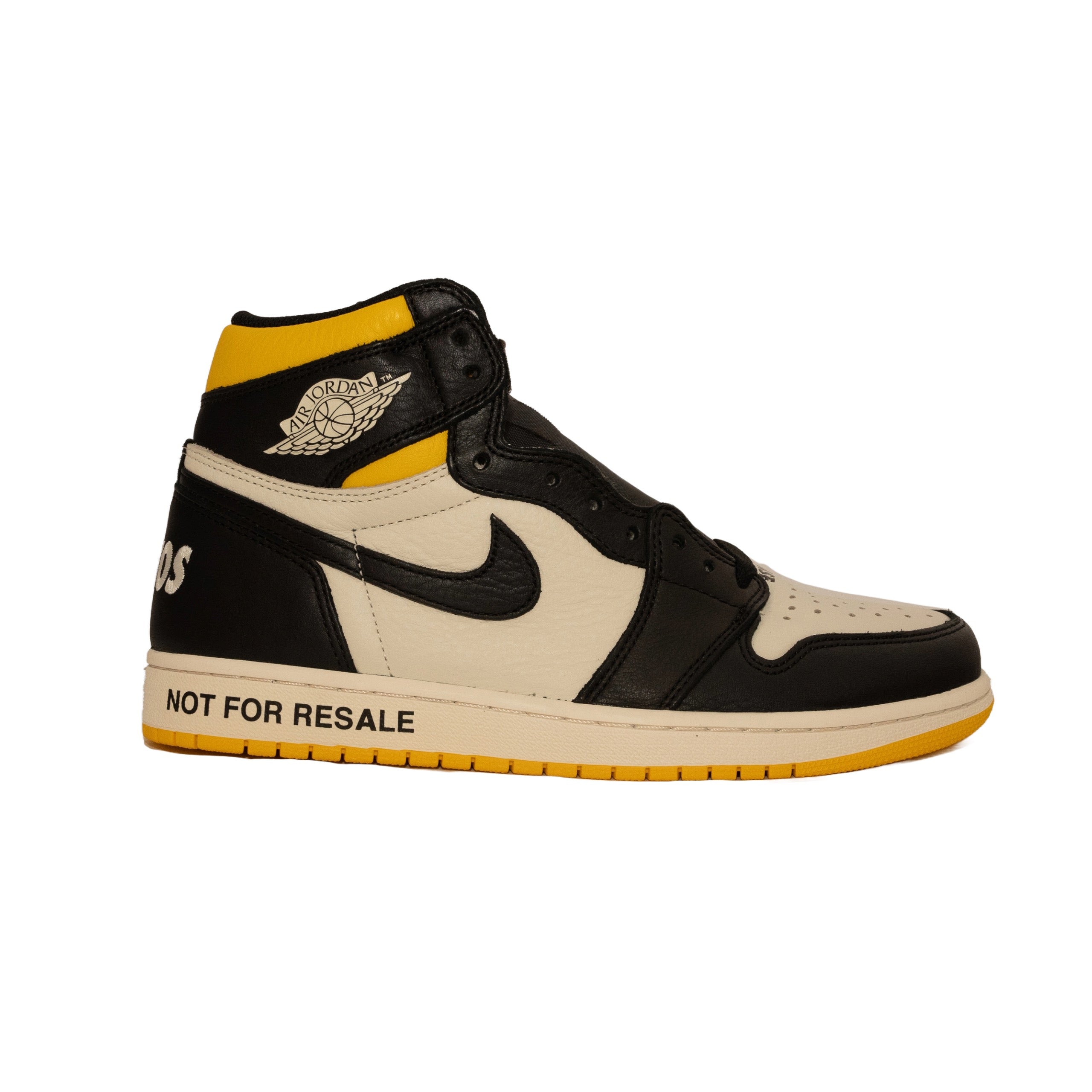 Air Jordan 1 High, NRG Not for Resale Yellow – Impossible Kicks